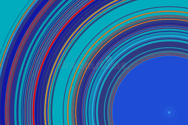 Colorful Circular Abstract Background with Circular Lines Stock ...