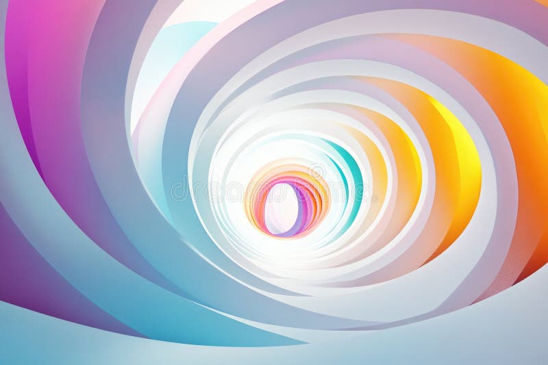 Colorful Circular Pattern stock illustration. Illustration of circular ...