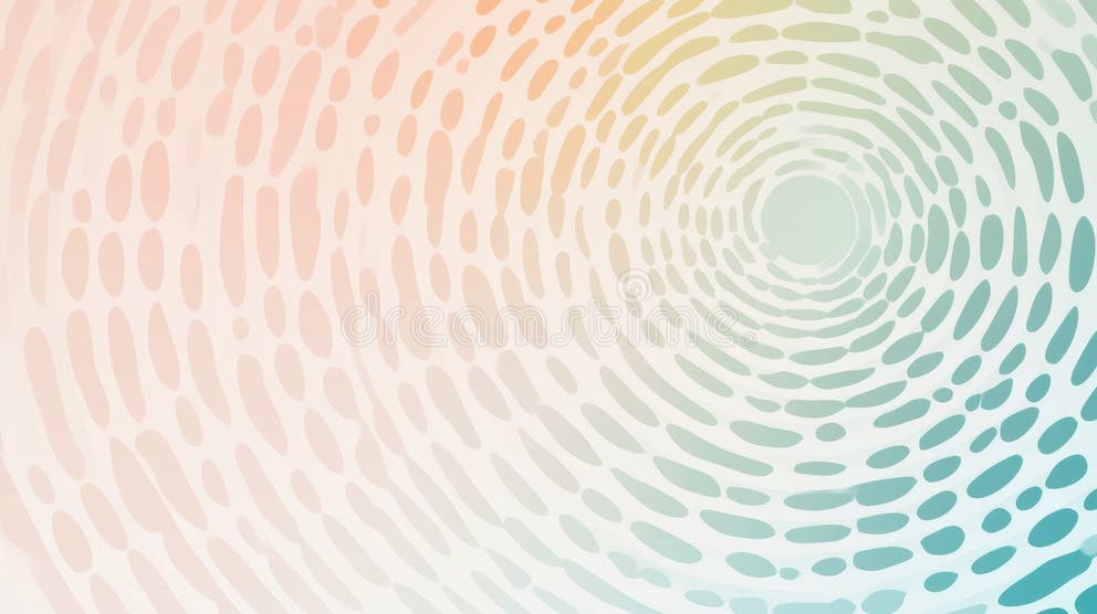 Colorful Circular Patterns Create a Mesmerizing Visual Effect in a ...