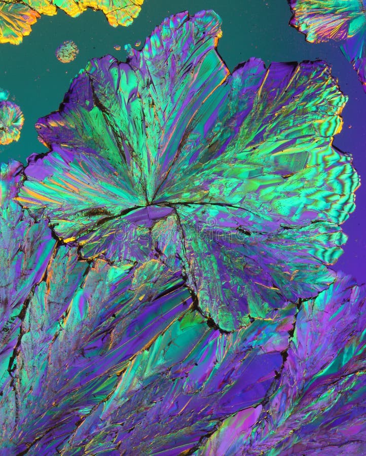 Purple Citric Acid Crystals Stock Image - Image of vivid, citric: 7872965