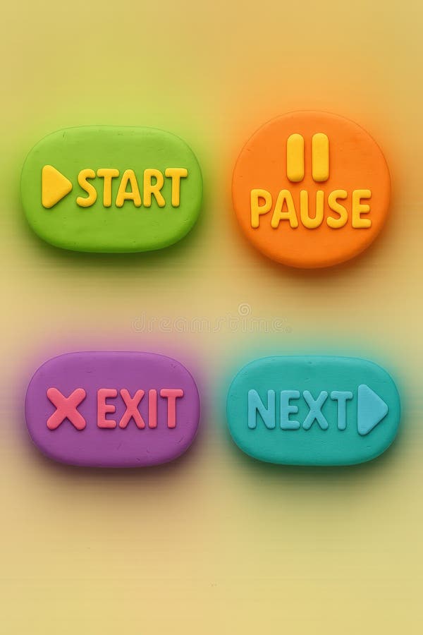 Colorful Clay Buttons Stock Photos - Free & Royalty-Free Stock Photos ...