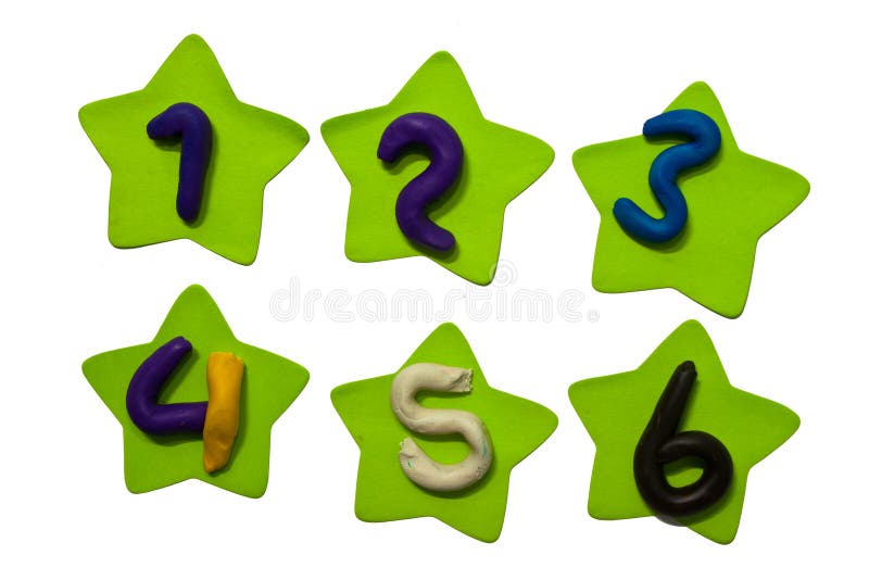 Clay Numbers Stock Illustrations – 106 Clay Numbers Stock Illustrations ...