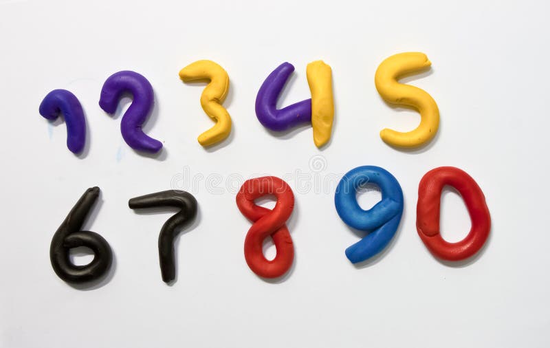 Numeric Characters stock photo. Image of numerals, numbers - 91758964