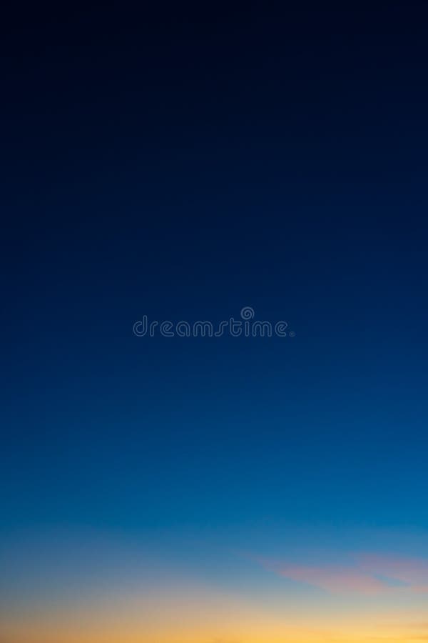 Colorful Clear Sky with No Clouds at Dusk after Sunset Stock Photo ... Colorful Clear Sky with No Clouds at Dusk after Sunset Stock Photo ...