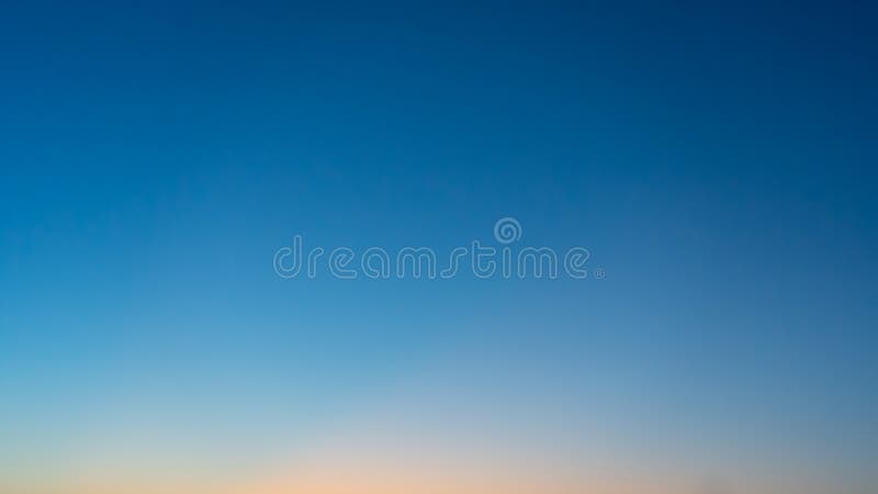 Colorful Clear Sky with No Clouds at Dusk after Sunset Stock Photo ... Colorful Clear Sky with No Clouds at Dusk after Sunset Stock Photo ...