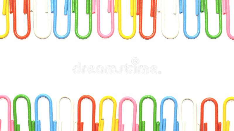 Colorful clips isolated stock image. Image of pretty - 58205719