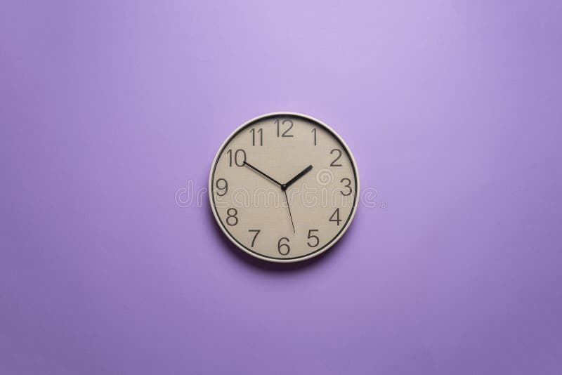 A Colorful Clock with Abstract Background, Creative Time Management ...