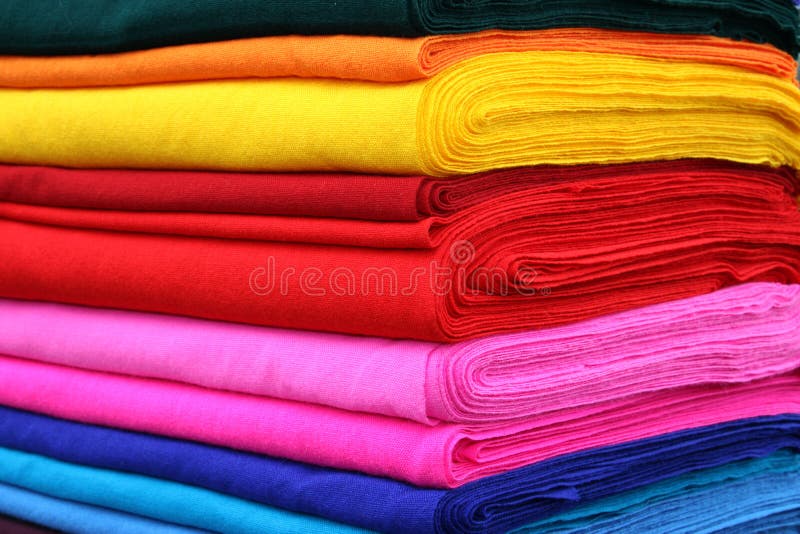 Colorful Cloth stock photo. Image of beauty, heap, fabric - 39889320