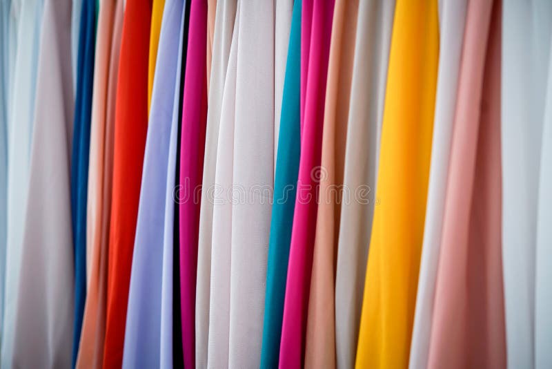 Colorful Clothes Background Stock Image - Image of choice, fabric ...