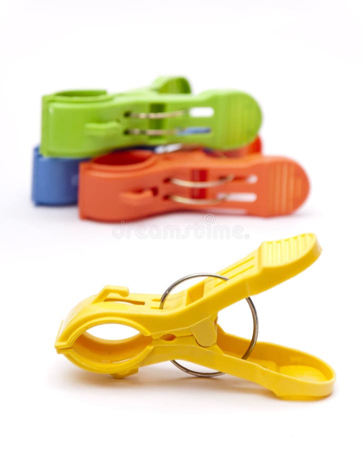 Colorful Clothes Pegs stock photo. Image of cmyk, clip - 21061650