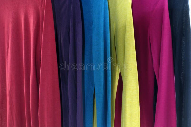 Colorful clothing stock image. Image of wear, shirt, fashion - 5568275