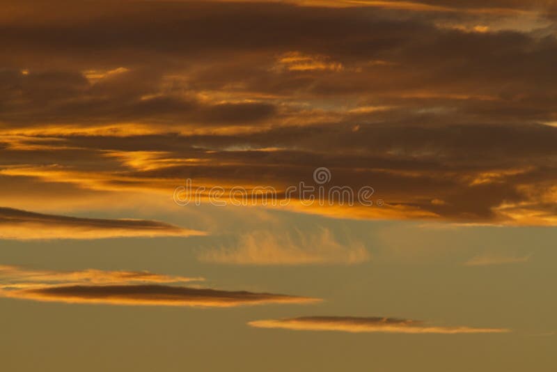 Sunset Colorful Cloud Patterns Stock Image - Image of bright, natural ...