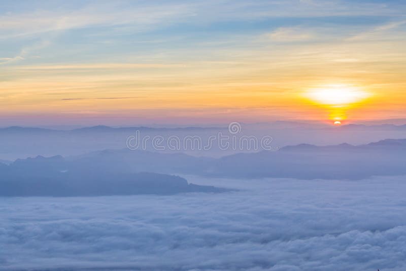 Colorful Clouds at Dawn stock photo. Image of morning - 40339082
