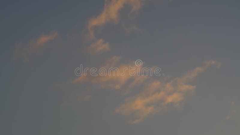 Yellow Clouds at Sunset in the Sky Stock Image - Image of nature, dark ...