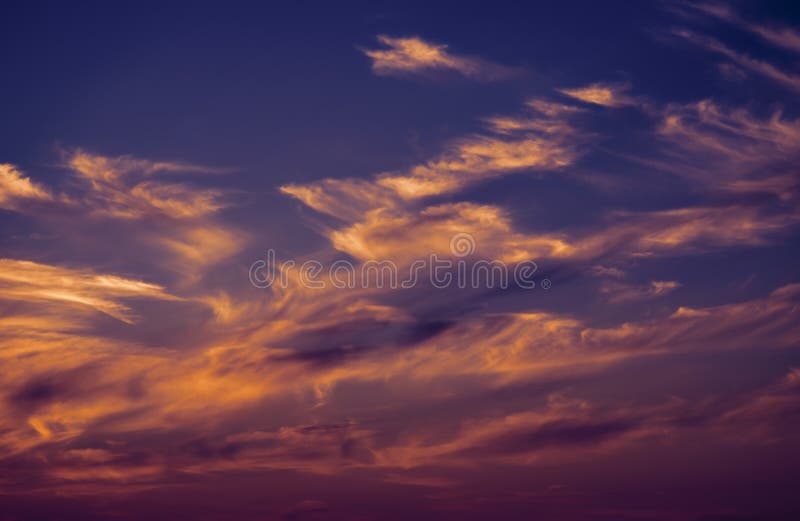 Colorful clouds. stock photo. Image of beauty, dark, clouds - 45719056