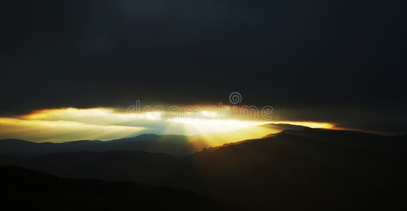 Colorful Clouds In Storm Picture. Image: 1614911