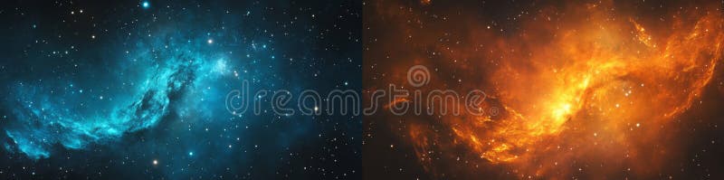 A Colorful, Cloudy Portrayal of Numerous Gleaming, Bright Circles ...