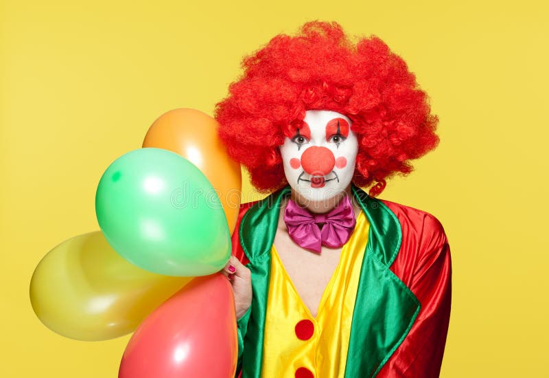 Colorful clown stock image. Image of colorful, makeup - 21873585