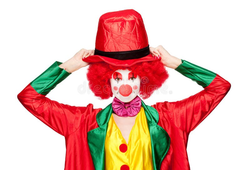 Colorful clown stock image. Image of party, carnival - 21873743