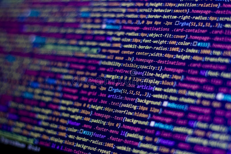 Colorful Php Code on Dark Blue Background in Code Editor, Macro Stock ... Colorful Php Code on Dark Blue Background in Code Editor, Macro Stock ...