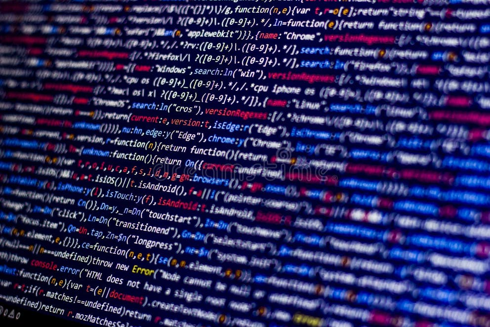 Colorful code background stock photo. Image of display - 246543444