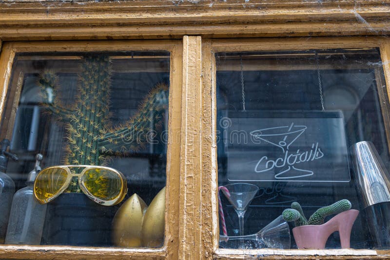 Colorful Collection of Retro Objects and Quirky Objects in a Shop ...