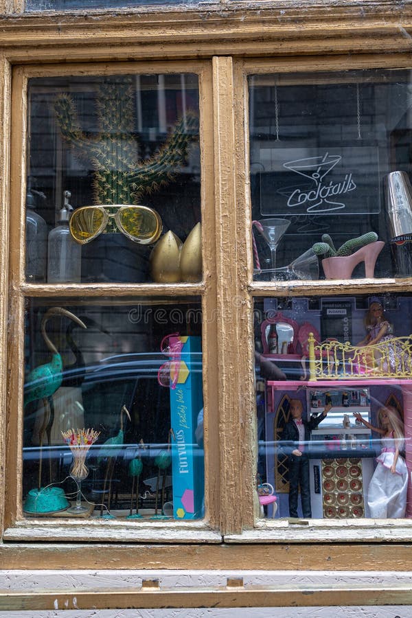 Colorful Collection of Retro Objects and Quirky Objects in a Shop ...