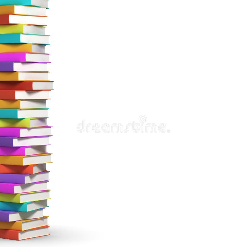 Books frame stock illustration. Illustration of culture - 7160577