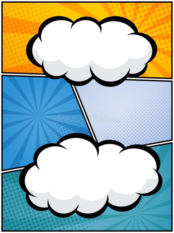 Comic Book Layout Template Stock Illustrations – 24,153 Comic Book ...