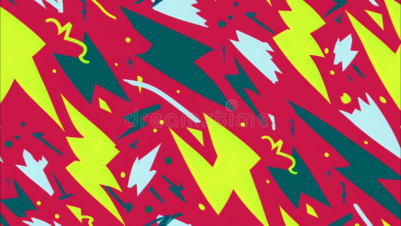 Colorful Comic Design Background with Dynamic Explosions and Vibrant ...