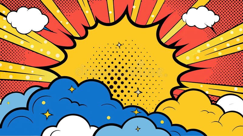 Dramatic Comic Clouds Stock Illustrations – 111 Dramatic Comic Clouds ...