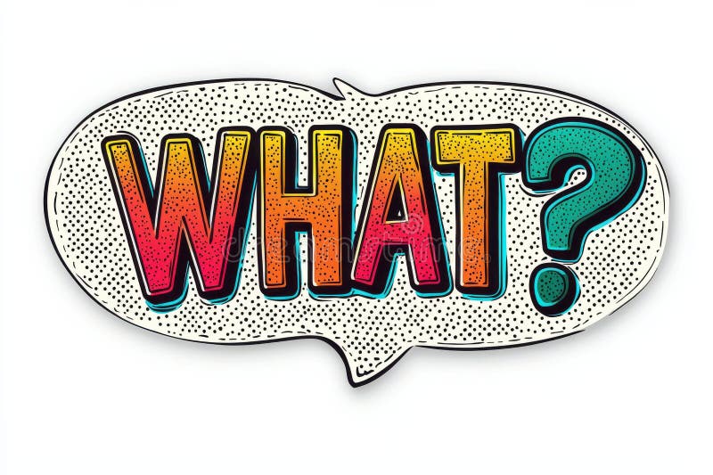 Colorful Comic-style Expression with Bold Lettering and Fun Design ...