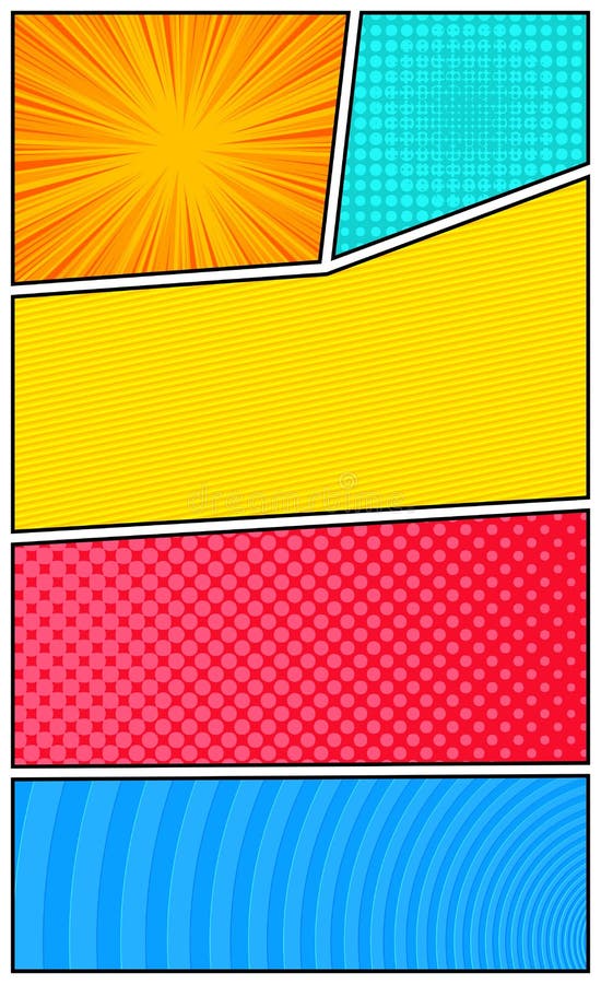 Comic Vertical Humor Concept Stock Vector - Illustration of comic, book ...