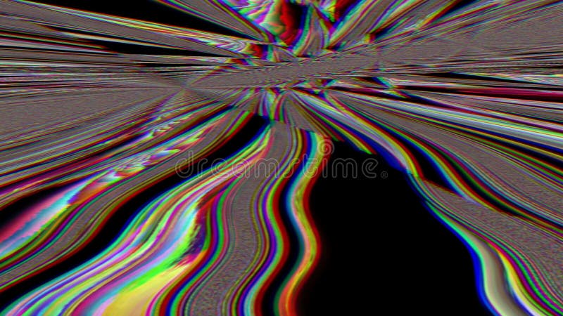 Colorful Computer Error Effect Flare Glittering Background. Stock Video ...