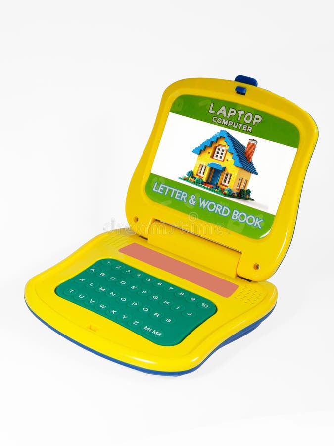 Colorful Computer Toy Designed for Kids Featuring Interactive Letter ...