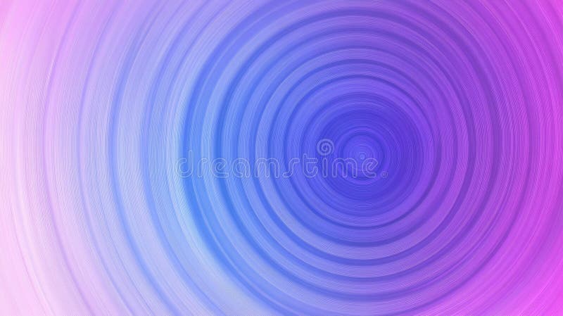 Colorful Concentric Circles with Gradient Effect. Abstract Art Concept ...