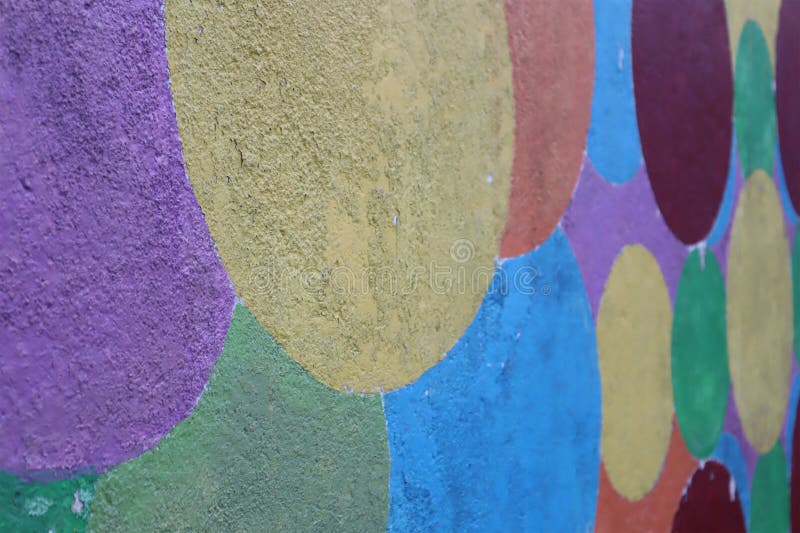 Colorful concrete wall. stock image. Image of building - 338503381