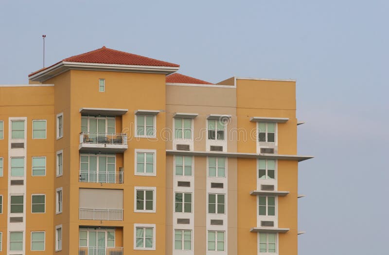 Colorful Condos stock photo. Image of blue, condo, condominium - 2139226