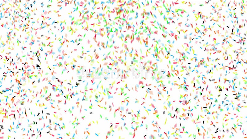 Colorful confetti stock video. Video of object, party - 46777151