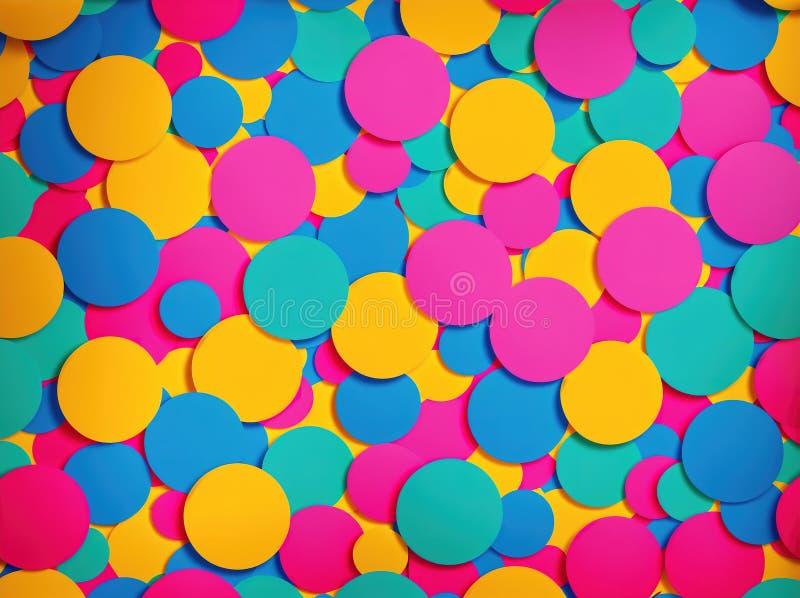 Colorful Confetti Background Stock Image - Image of design, celebration ...