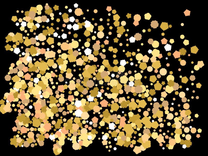 Colorful Confetti Crackers Falling Stock Illustration - Illustration of ...