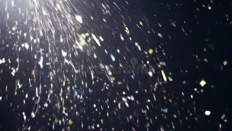 Colorful Confetti Explodes from a Party Cannon, Adding Joy and ...
