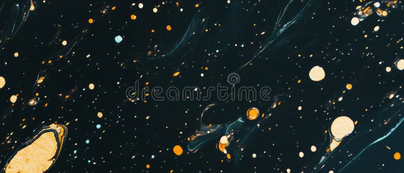 Colorful Confetti Overlay with Abstract Patterns on a Dark Background ...