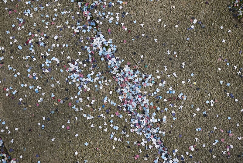 Colorful Confetti in a Park Stock Photo - Image of black, italy: 111666022