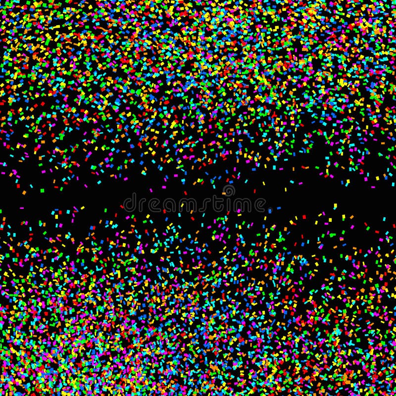 Colorful confetti pattern stock vector. Illustration of festival - 97063365