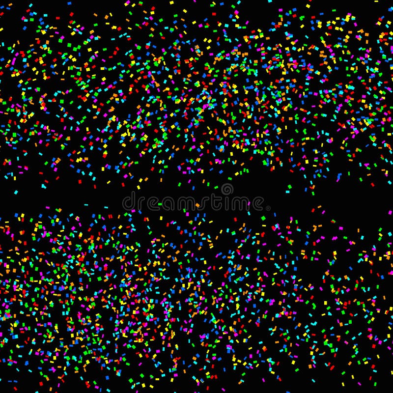 Colorful confetti pattern stock vector. Illustration of gold - 97063516