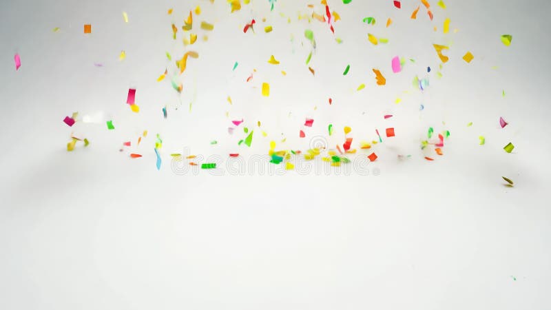 Colorful Confetti Revealing "Join" Text in Dynamic Animation Stock ...