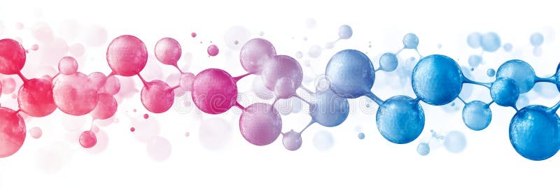 Colorful Connected Bubbles on White Illustrating Innovation, Science ...