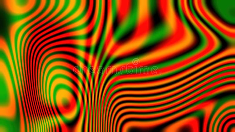 Colorful Contour Strip Gradient Background of Red and Green Stock ...