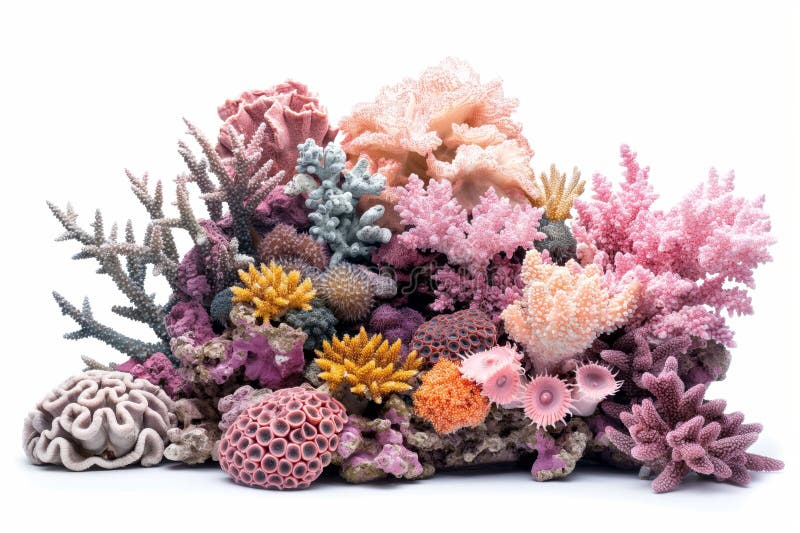Colorful Coral Composition stock image. Image of coral - 317633573